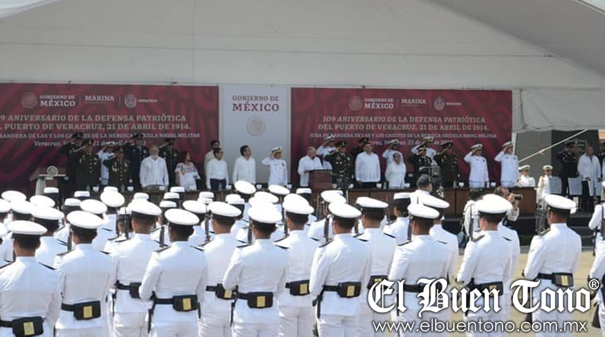 Celebran el 109 Aniversario de la Defensa Patriótica del Puerto de Veracruz - El Buen Tono