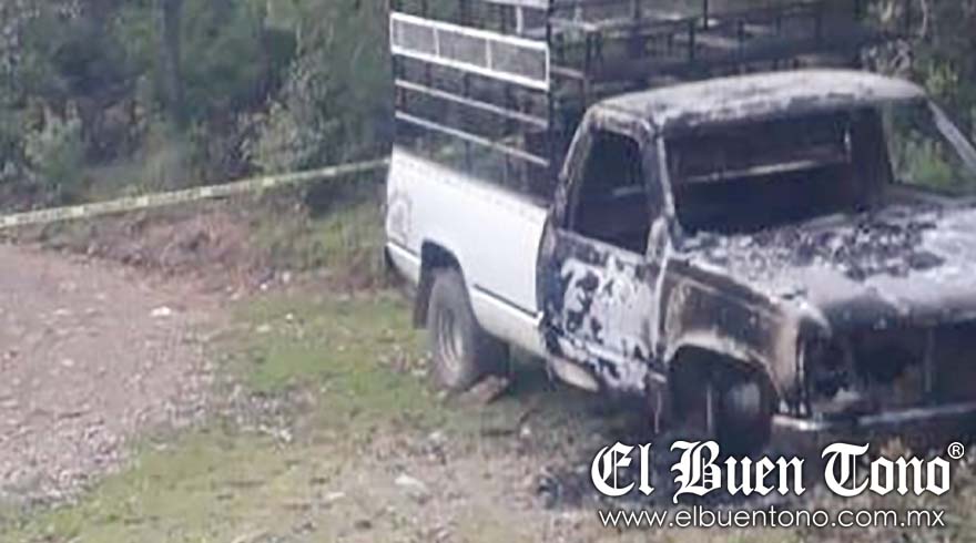 Tres calcinados, encontraron los cuerpos en una camioneta - El Buen Tono