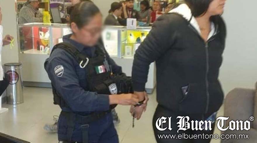 Mujer es arrestada en tienda departamental de Córdoba - El Buen Tono