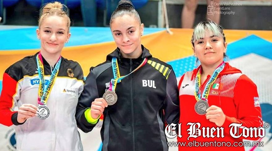 Alexa Moreno gana medalla de bronce en la Copa FIG World Challenge 2024 ...