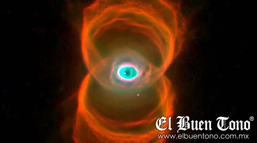 El Ojo Cósmico: El Hubble captura la impresionante Nebulosa Reloj de Arena - El Buen Tono