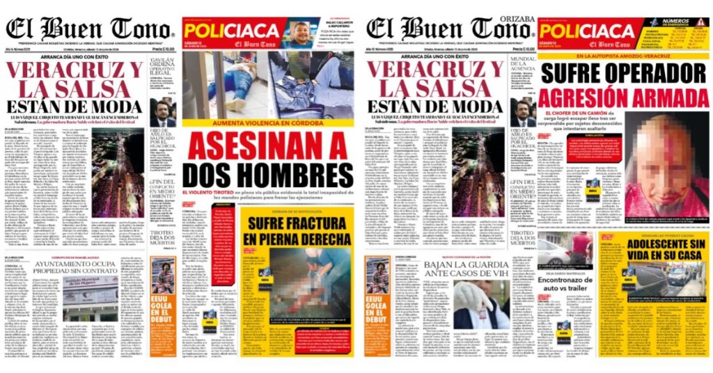 Las portadas de hoy en El Buen Tono, 13 junio 2026